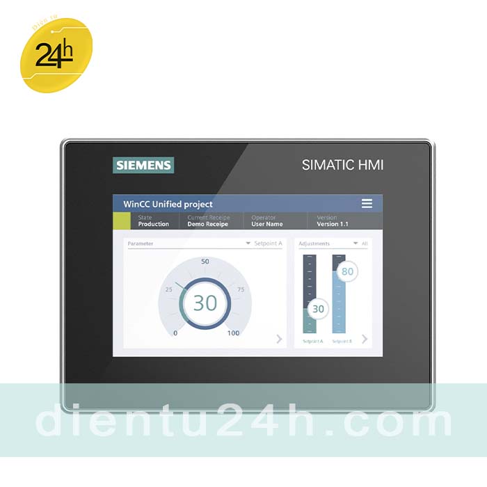 6AV2128-3GB06-0AX0 - Màn hình SIMATIC HMI MTP700 Unified